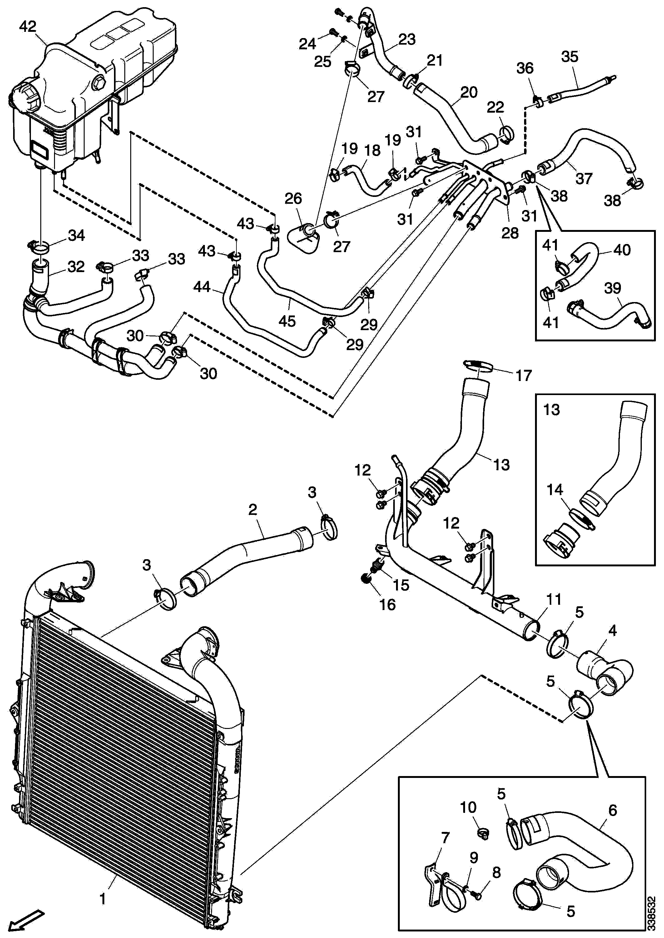 1790536 Шланг Scania - O-CATALOG