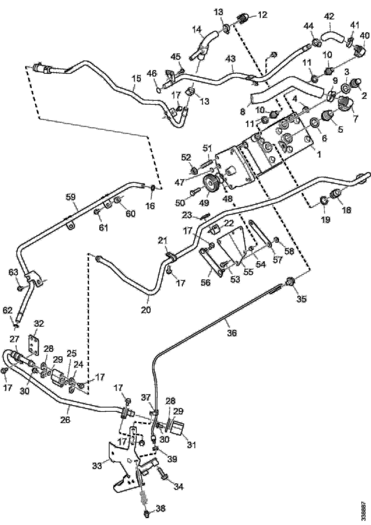 1507555 Угловое соединение Scania - O-CATALOG