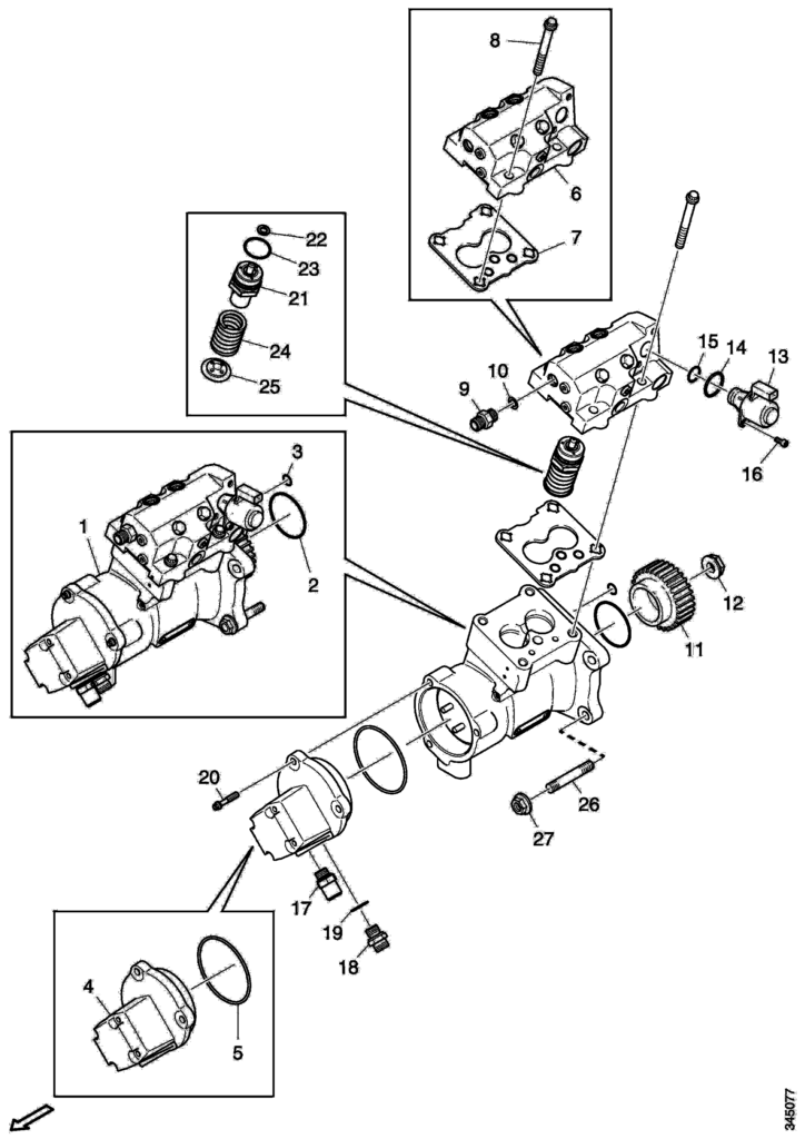 1947377 Подкачивающий насос Scania - O-CATALOG