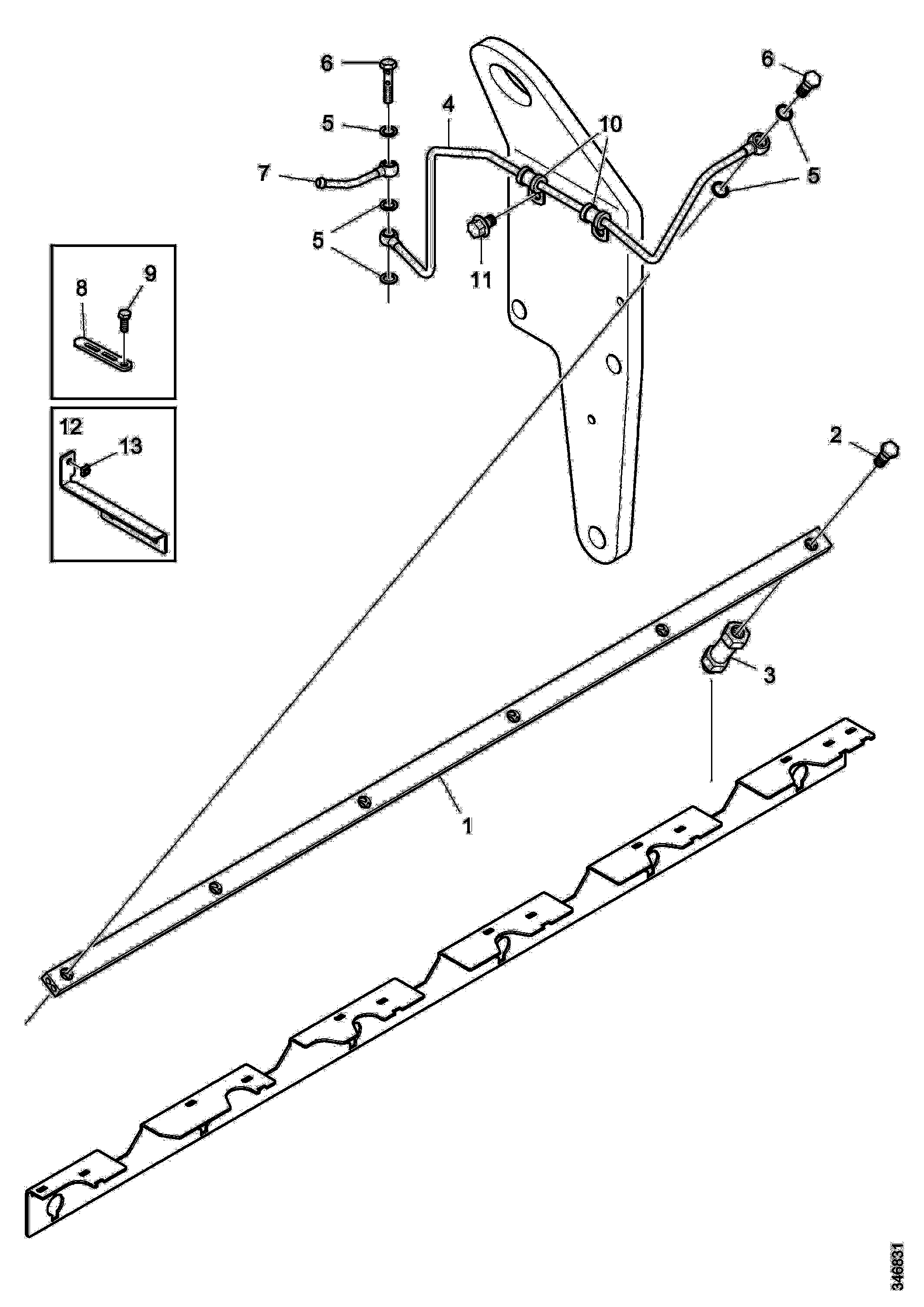1853755 Трубопровод Scania - O-CATALOG