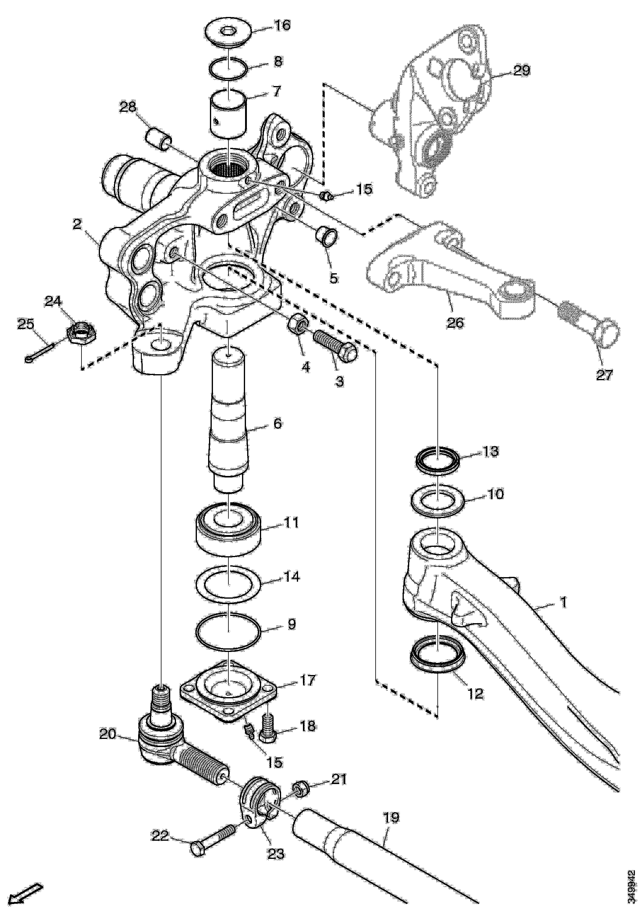1912140 Комплект втулок Scania - O-CATALOG