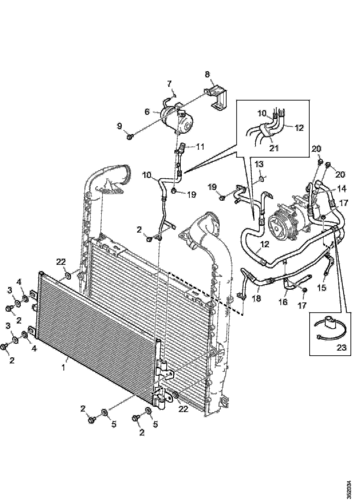 1886172 Трубопровод в сборе Scania - O-CATALOG