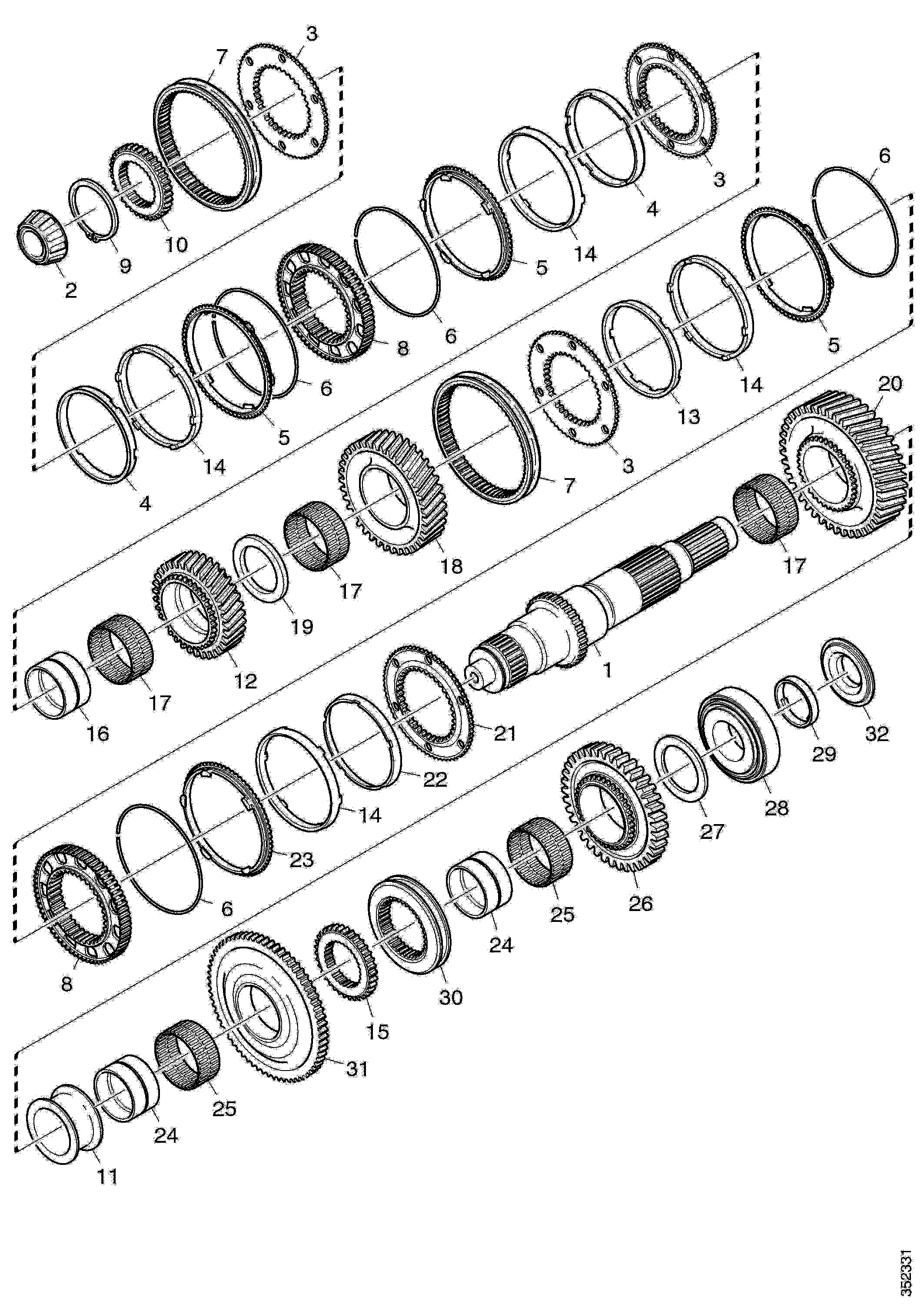 1778518 Подшипник Scania - O-CATALOG