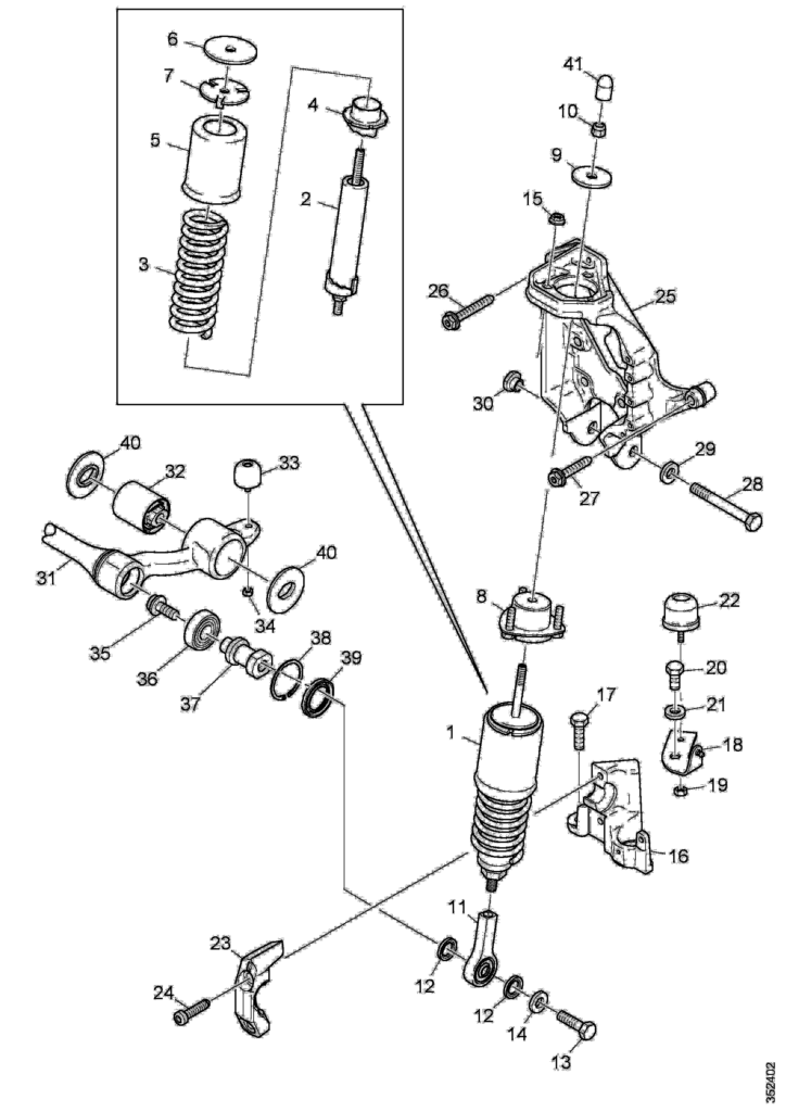 2323493 Ремонтный комплект Scania - O-CATALOG