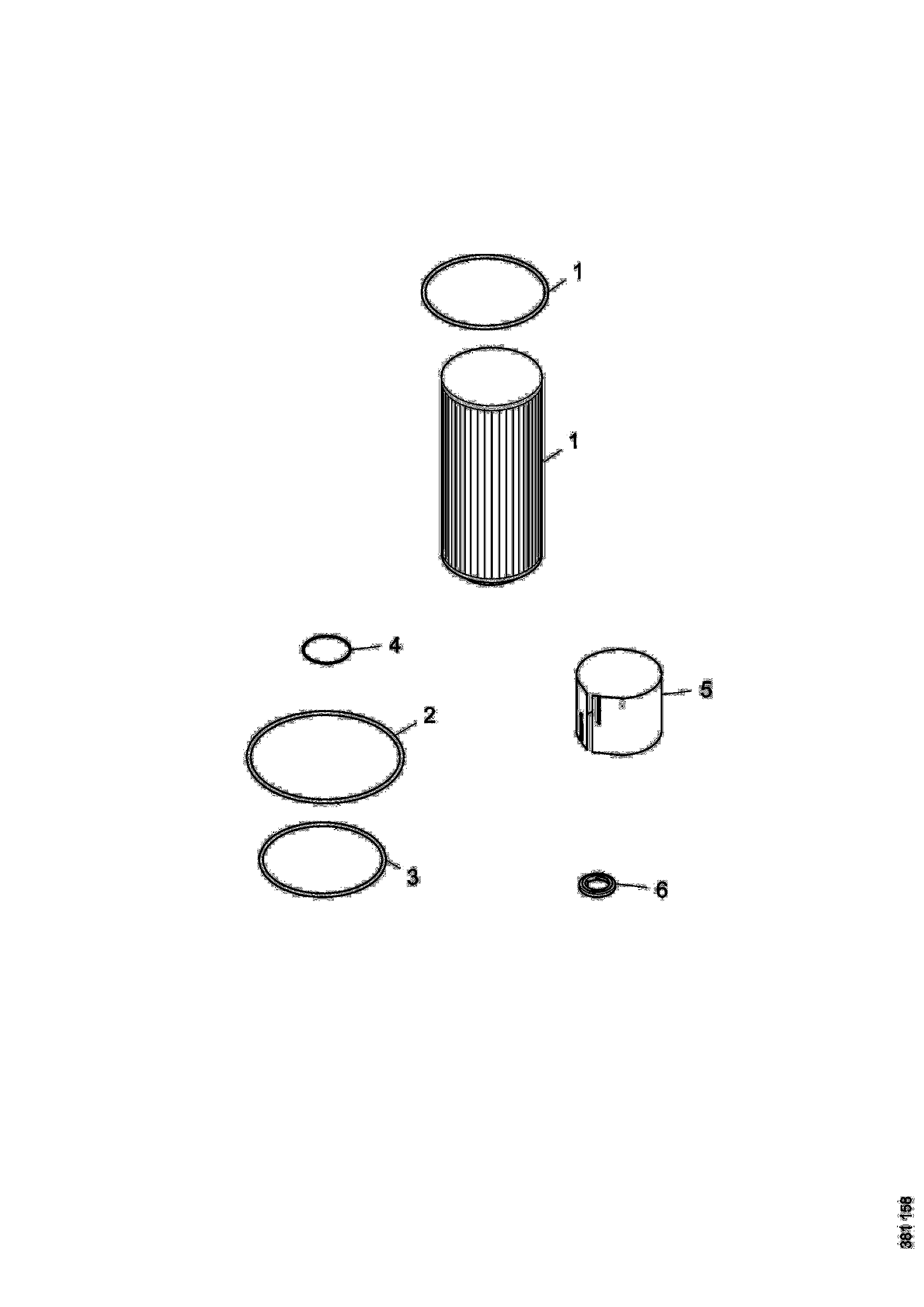 2573710 Комплект для ТО Scania - O-CATALOG