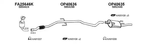 400281 Ремкомплект ERT - O-CATALOG